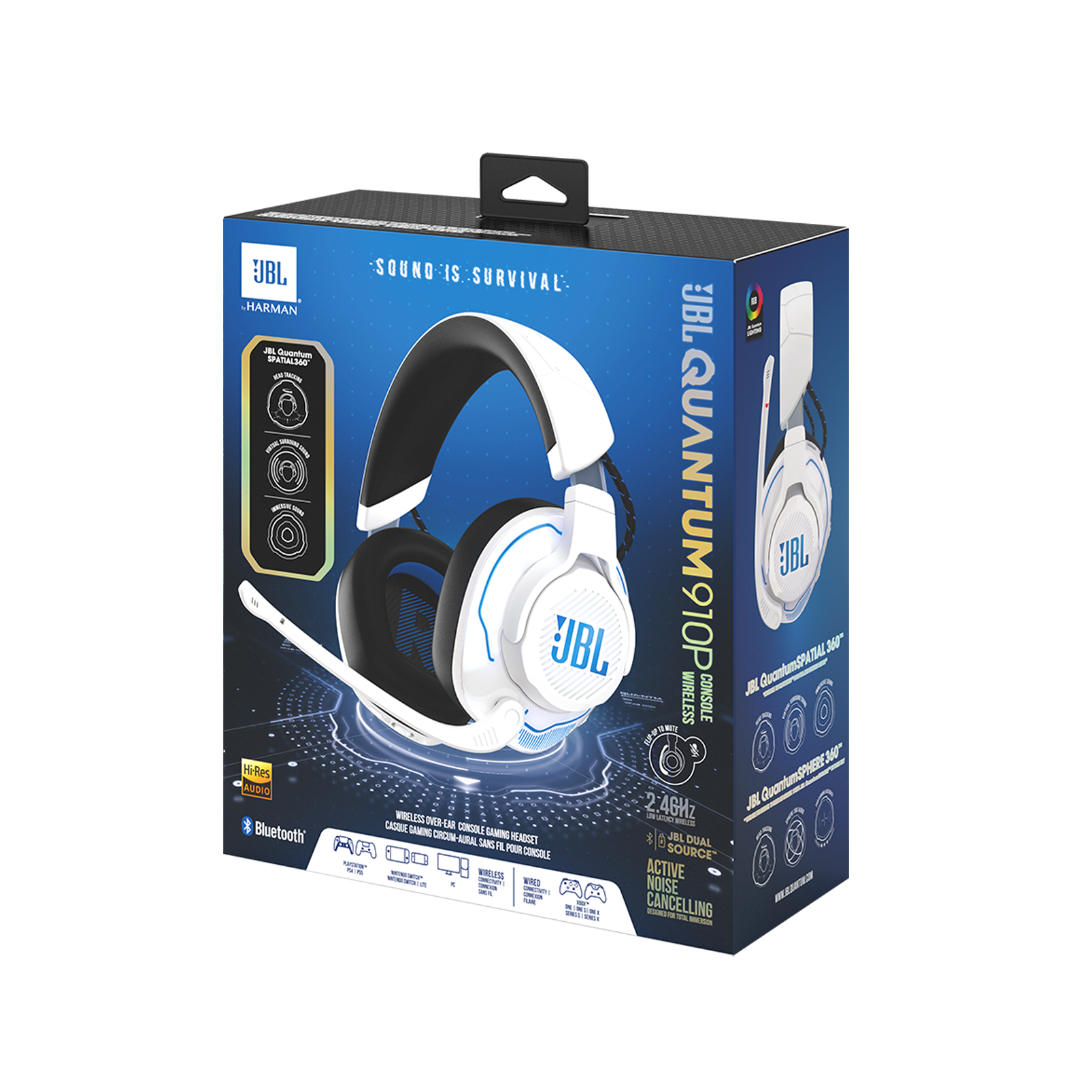 JBL Quantum 910P Console Wireless | Wireless over-ear console gaming ...